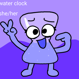 Talk with water clock
